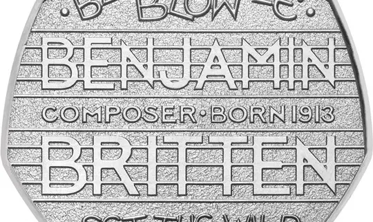 How Much is the Benjamin Britten 50p Coin Worth? - The Coin Expert