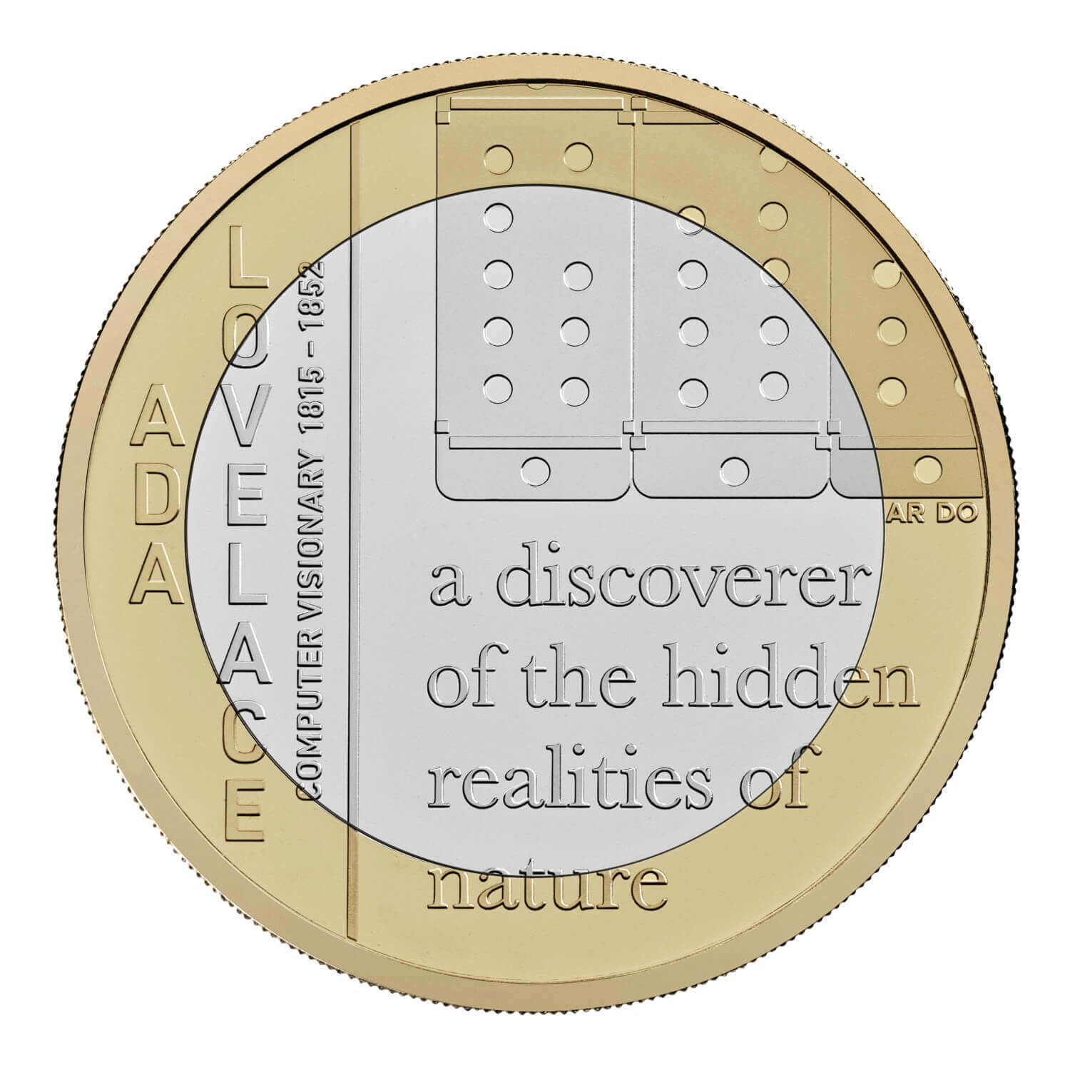 The Ada Lovelace £2 coin- Honouring a Computer Pioneer