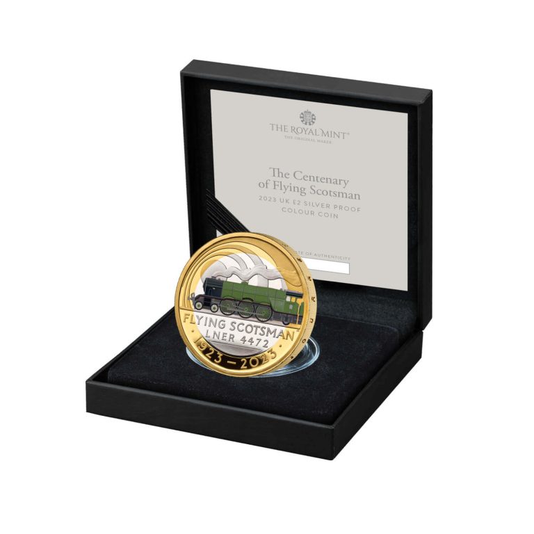 Flying Scotsman UK £2 Coin - Celebrating a British Icon