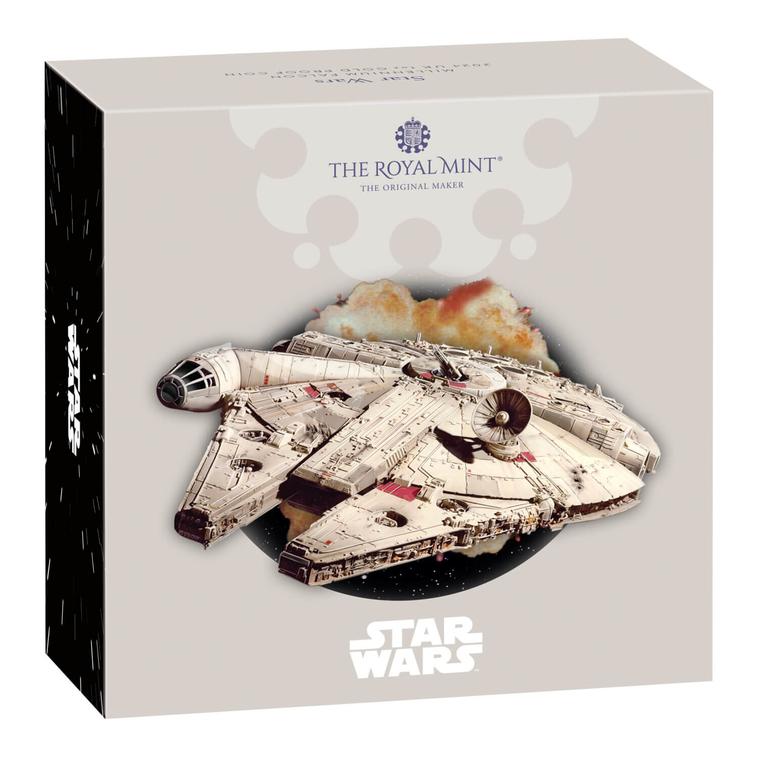 Iconic Star Wars Treasure: 1oz Gold Proof Millennium Falcon